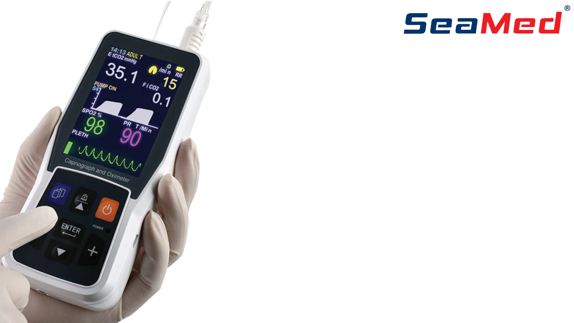 SEAMED PC-900B CAPNOGRAPHY DEVICE | Denizler Medikal