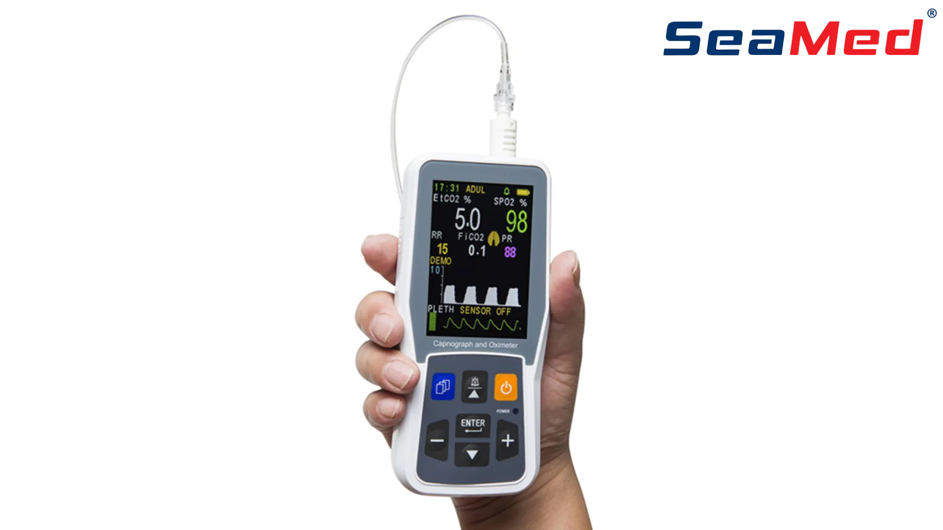 SEAMED PC-900B KAPNOGRAFİ CİHAZI | Denizler Medikal